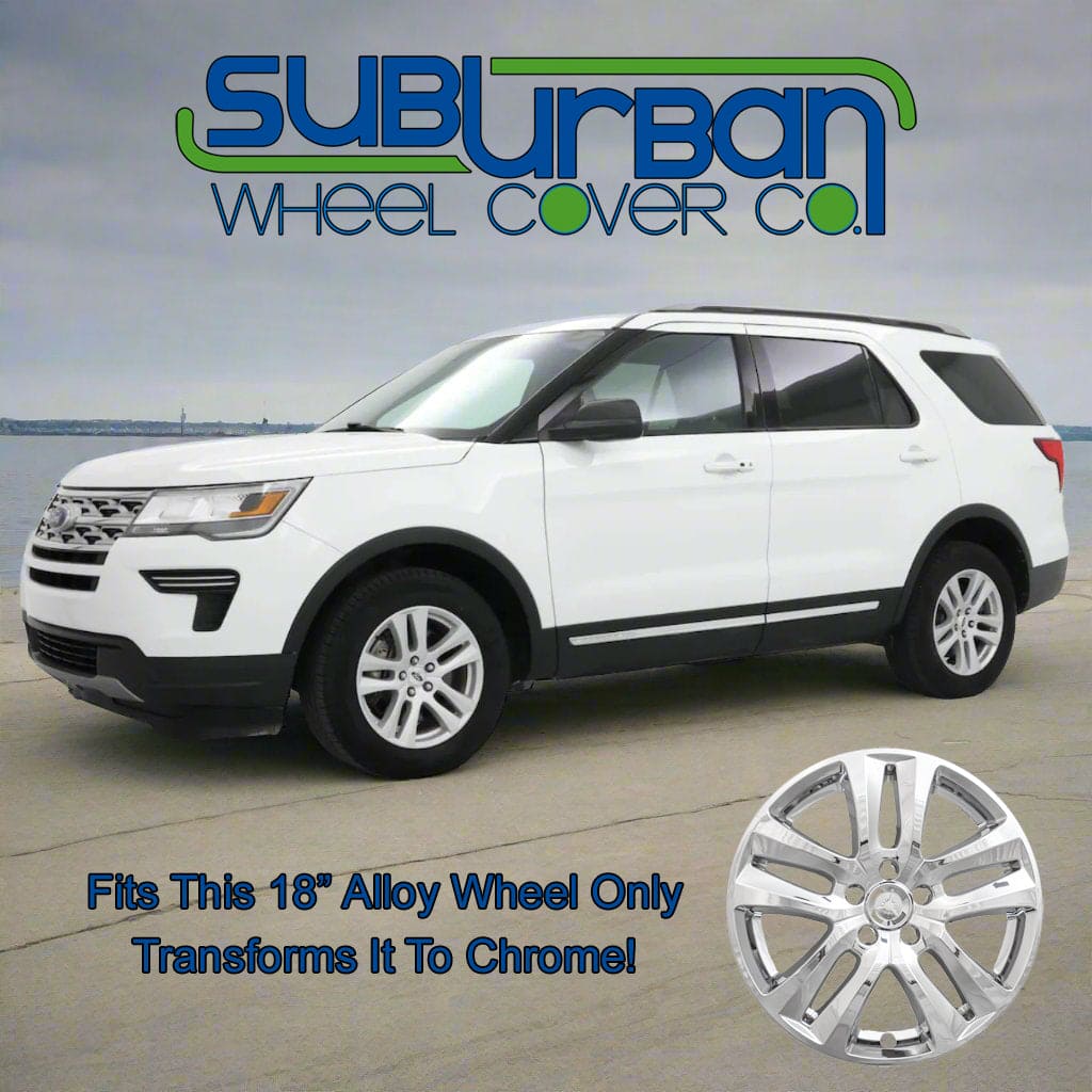 '18-19 Ford Explorer 18" Chrome Wheel Skins | IMP-441X – Suburban Wheel Cover