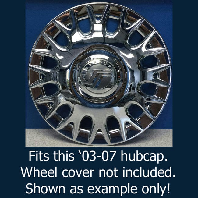 03 10 Mercury Grand Marquis Chrome Wheel Cover Center Cap 7042A CC Suburban Wheel Cover