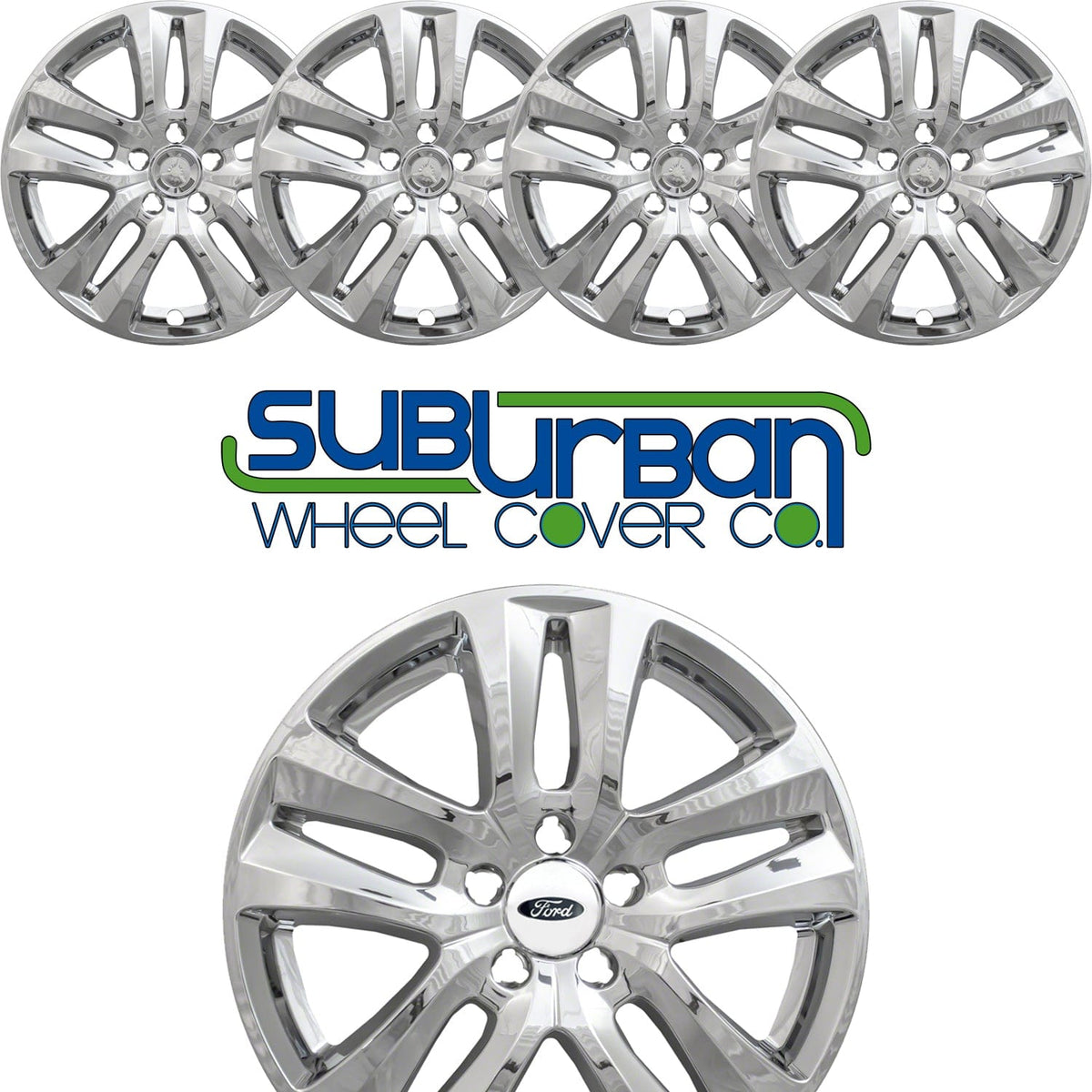 '18-19 Ford Explorer 18" Chrome Wheel Skins | IMP-441X – Suburban Wheel Cover