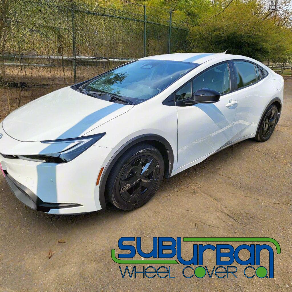 '23-26 Toyota Prius Style 17" Gloss Black Replacement Hubcaps 112-2BLK ...