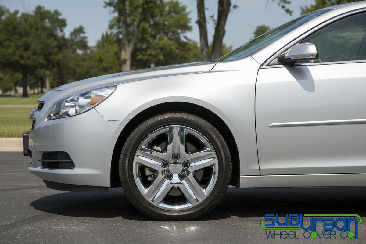 Chevrolet Malibu Style 17" Chrome Replacement Hubcaps | 431-17C ...