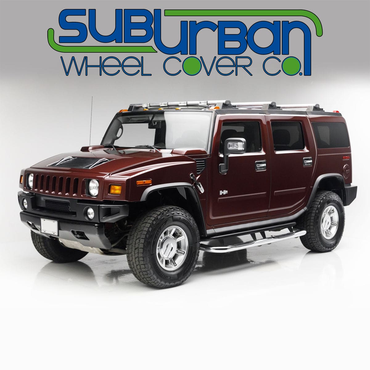 '03-07 Hummer H2 17" Wheel Chrome Center Cap | 6301CC – Suburban Wheel ...