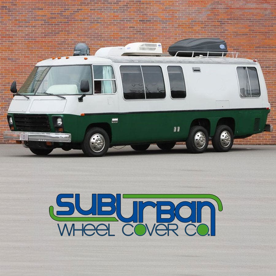 RV / Motorhome 16.5" Chrome Plastic Hubcaps | AL165P – Suburban Wheel Cover