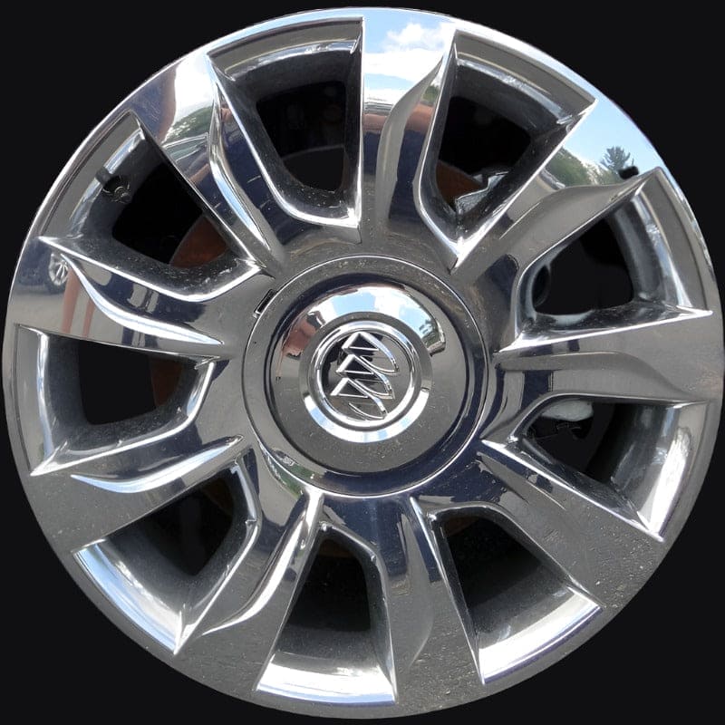 '11-17 Buick Enclave Chrome Center Cap 19" / 20" 9 Spoke Wheel 4098CC ...