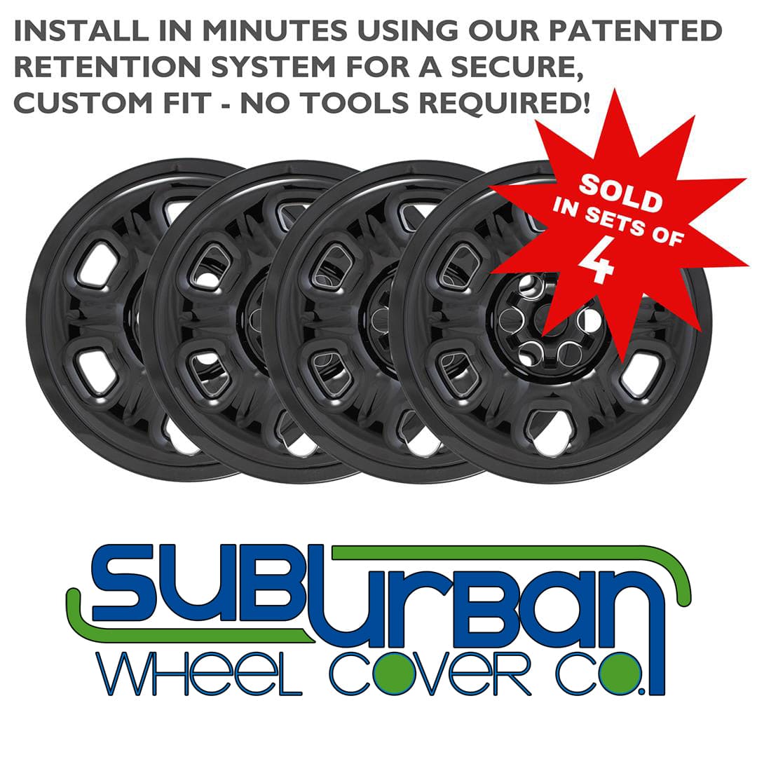 '09-13 Suzuki Equator 16" Gloss Black Wheel Skins | IMP-69BLKN ...
