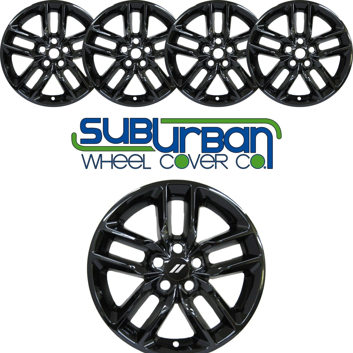 '21-24 Dodge Durango 20" Gloss Black Wheel Skins | IMP-484BLK ...