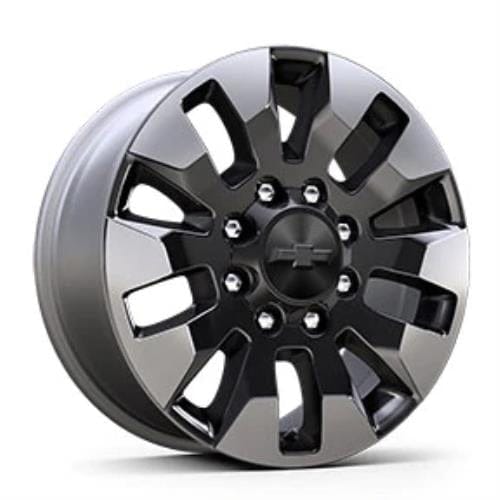 '20-23 Chevrolet Silverado 2500HD / 3500HD Black Center Cap | 23378307 ...