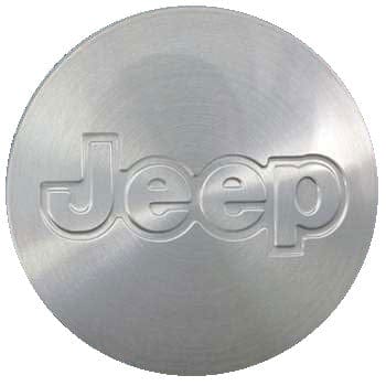 Jeep Wrangler 2 3/16" Machined Finish Button Center Cap | 52059522AB ...