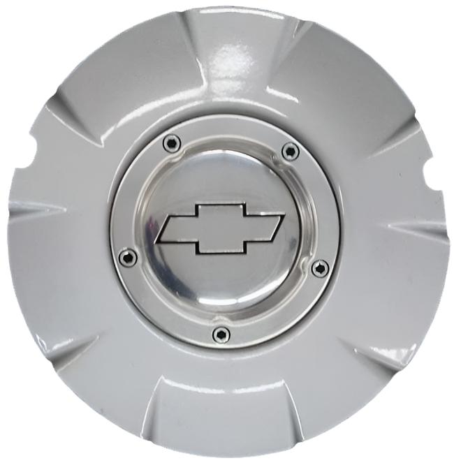 '03-07 Chevy Silverado SS 20" Wheel Silver Painted Center Cap 5243A-CC ...