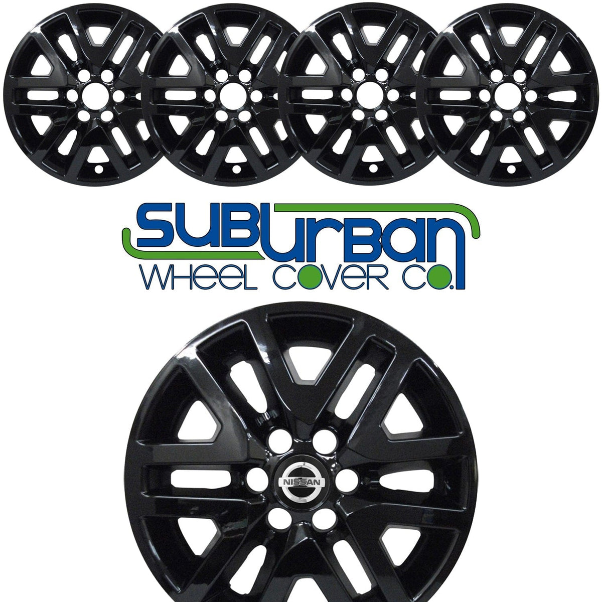 '14-21 Nissan Frontier SV 16" Gloss Black Wheel Skins | 6261-GB ...