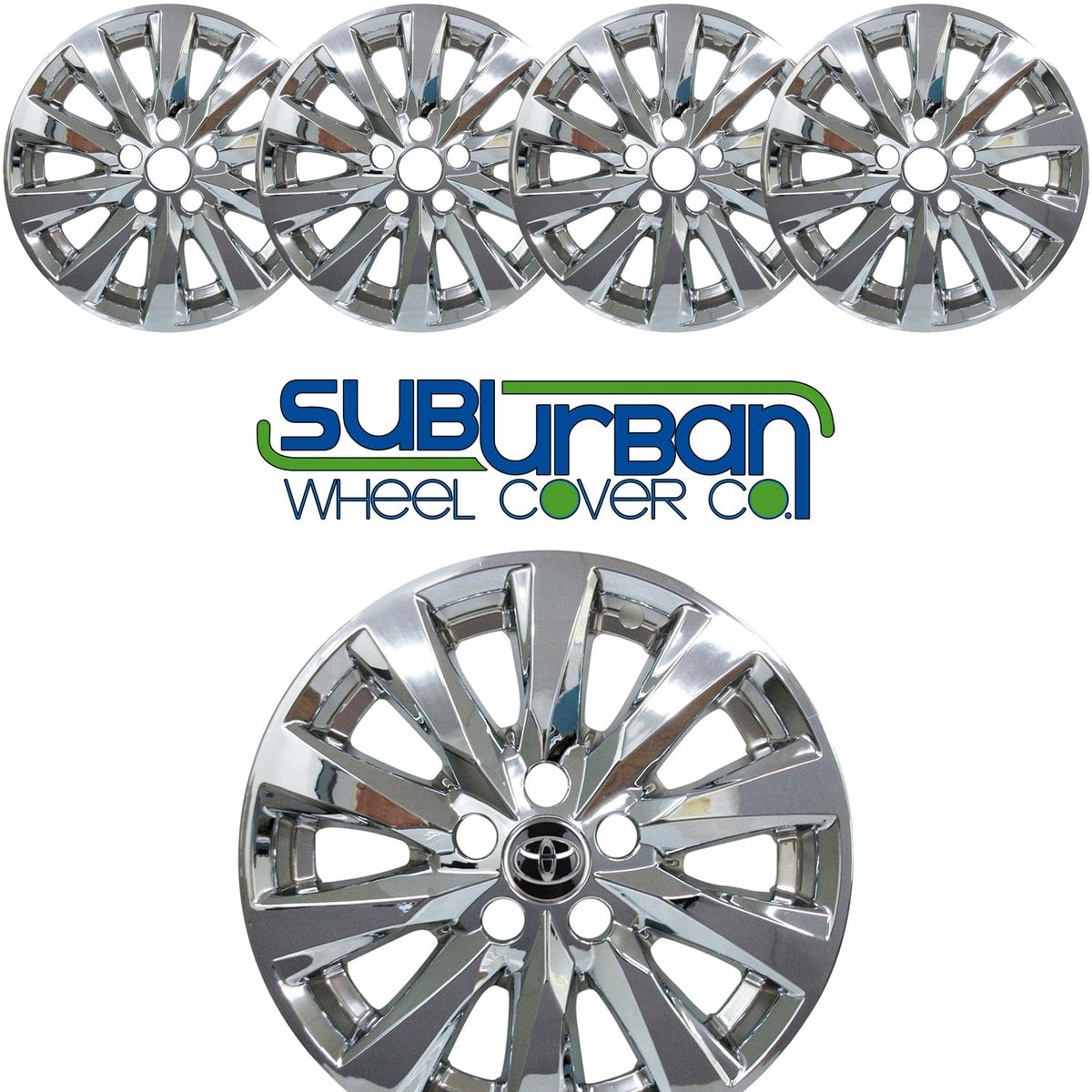 '18-20 Toyota Camry LE 17" Chrome Wheel Skins | IMP-448X – Suburban ...