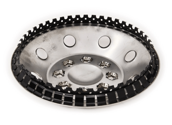 Stainless Steel RV / Motorhome 16" Hubcaps AL160SS – Suburban Wheel Cover