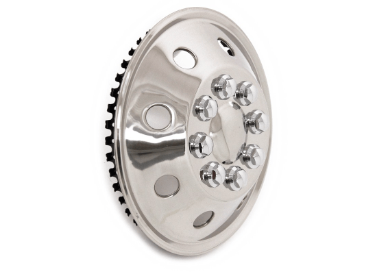 Stainless Steel RV / Motorhome 16" Hubcaps AL160SS – Suburban Wheel Cover