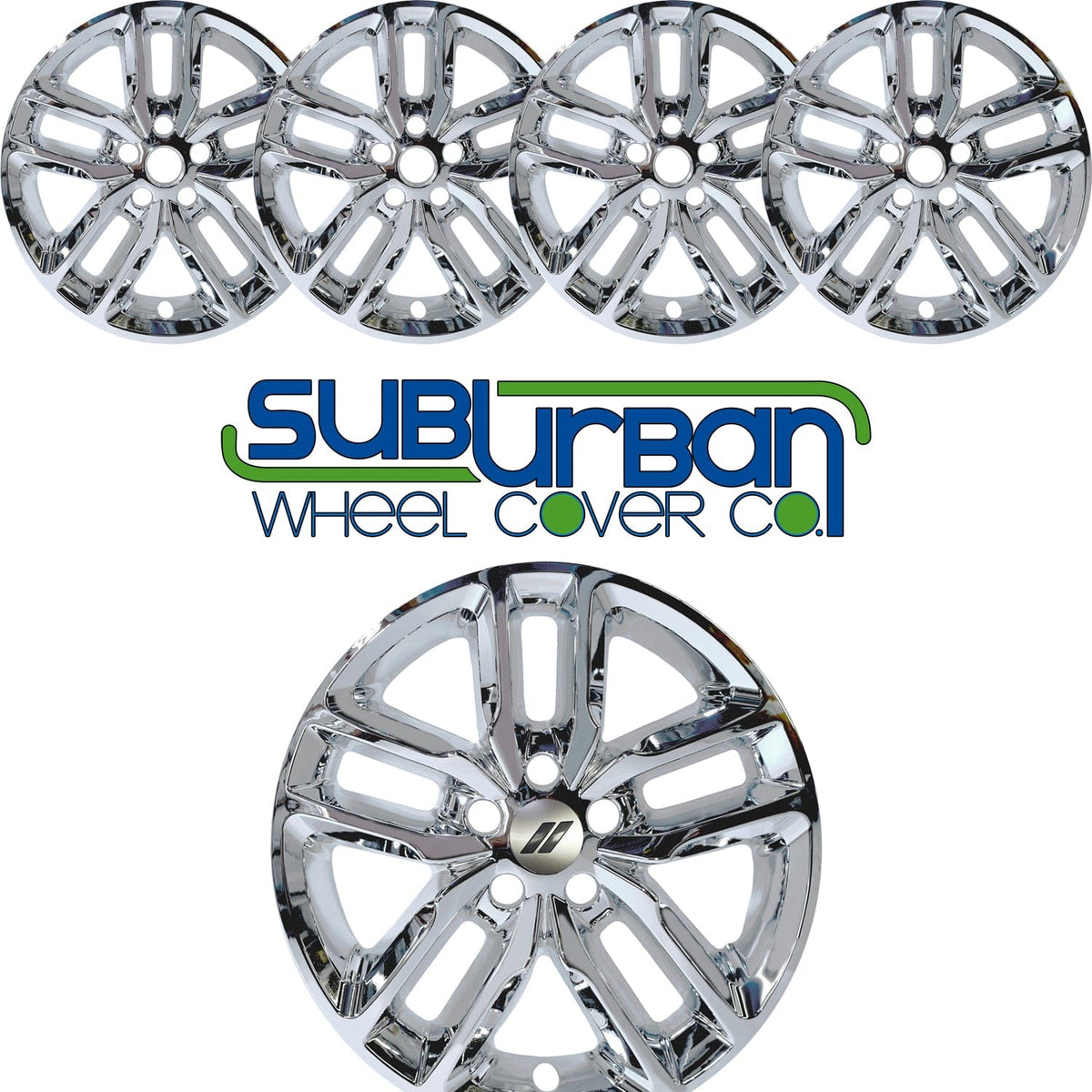 '21-24 Dodge Durango 20" Chrome Wheel Skins | IMP-484X – Suburban Wheel ...
