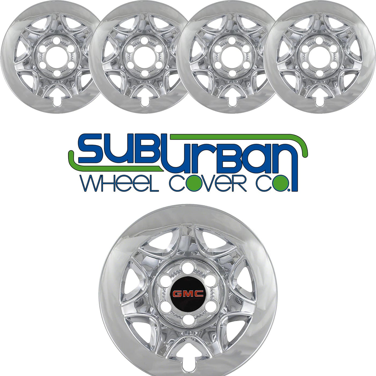 '14-19 GMC Sierra 1500 17" Chrome Wheel Skins | IMP-89X – Suburban ...