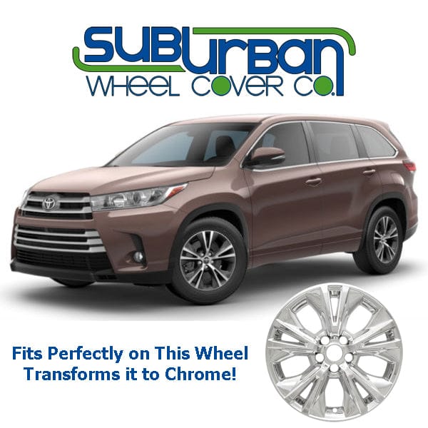 '14-19 Toyota Highlander 18" Chrome Wheel Skins | IMP-410X – Suburban ...