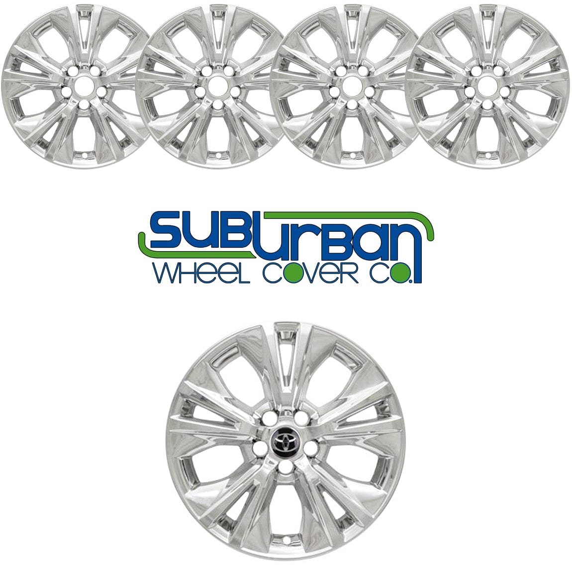 '14-19 Toyota Highlander 18" Chrome Wheel Skins | IMP-410X – Suburban ...