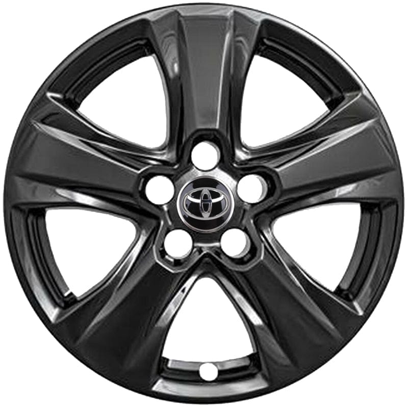 '19-24 Toyota RAV4 XLE 17" Gloss Black Wheel Skins | IMP-434BLK ...