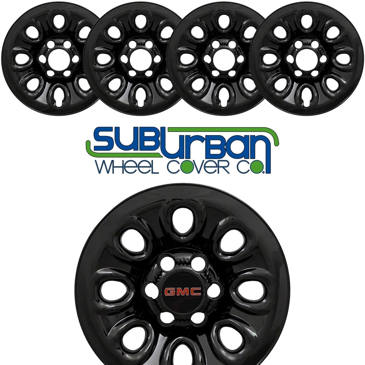 '05-15 GMC Sierra 1500 17" Gloss Black Wheel Skins | IMP-64GBLK ...